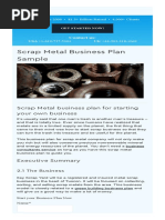A Detailed Sample Micro Lending Business Plan Template | PDF | Small ...