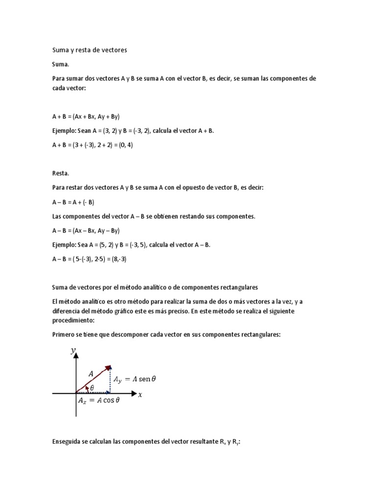 Física 11 Pdf Vector Euclidiano Velocidad