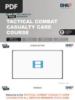 TCCC Skill Set Level 2024 | PDF | Clinical Medicine | Medical Specialties