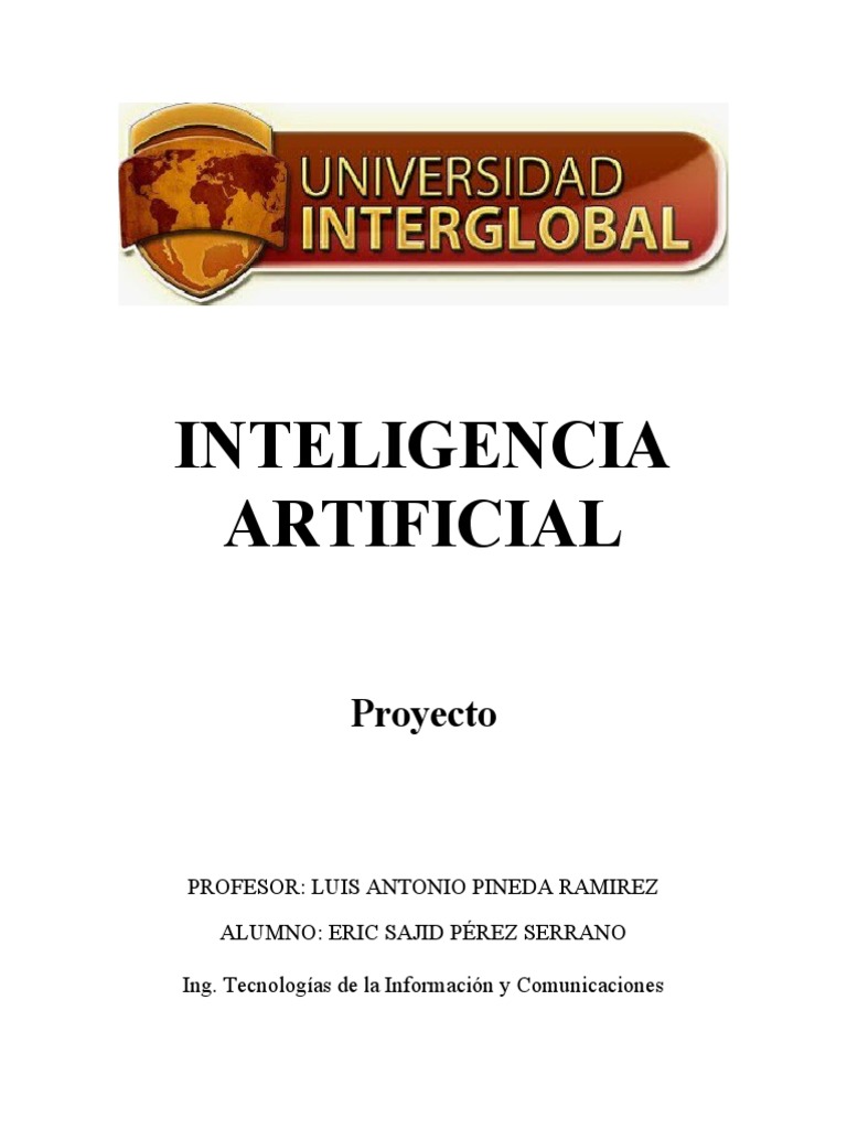 Proyecto IA Apa | PDF | Inteligencia artificial | Inteligencia (IA) y semántica