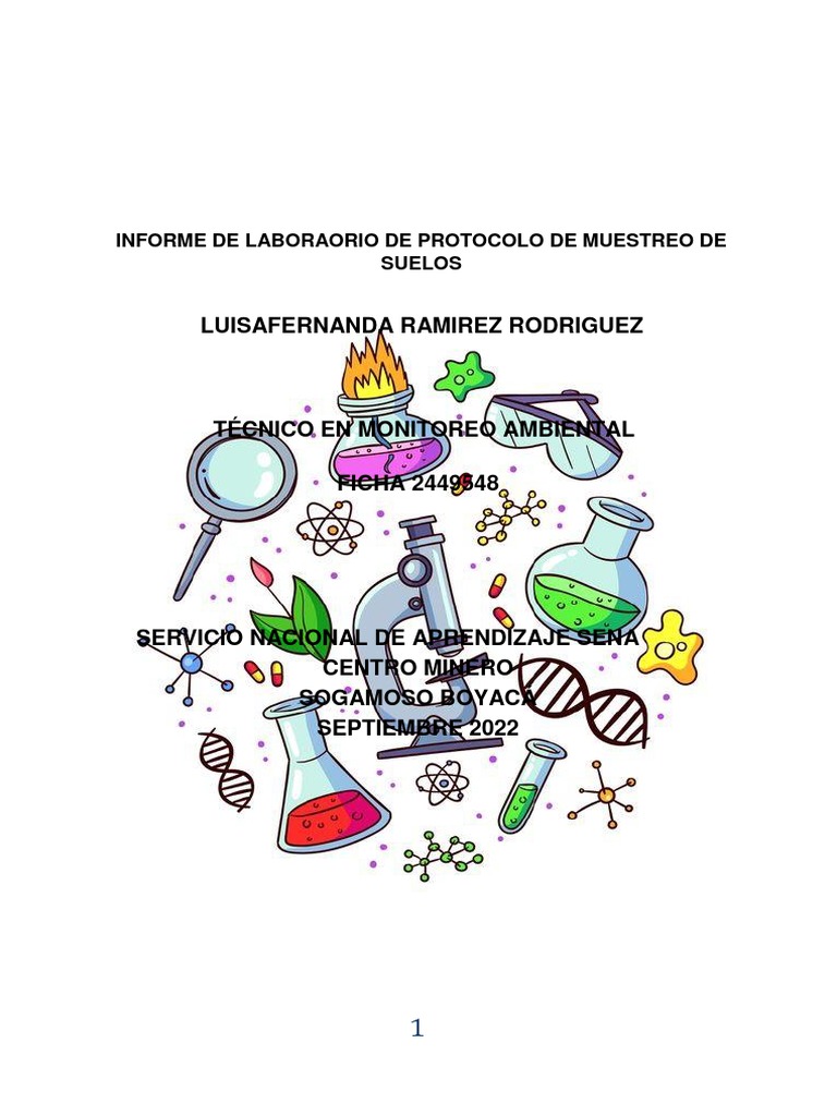 Informe Muestreo de Suelos | PDF | Muestreo (Estadísticas) | Laboratorios Informe Muestreo de Suelos | PDF | Muestreo (Estadísticas) | Laboratorios