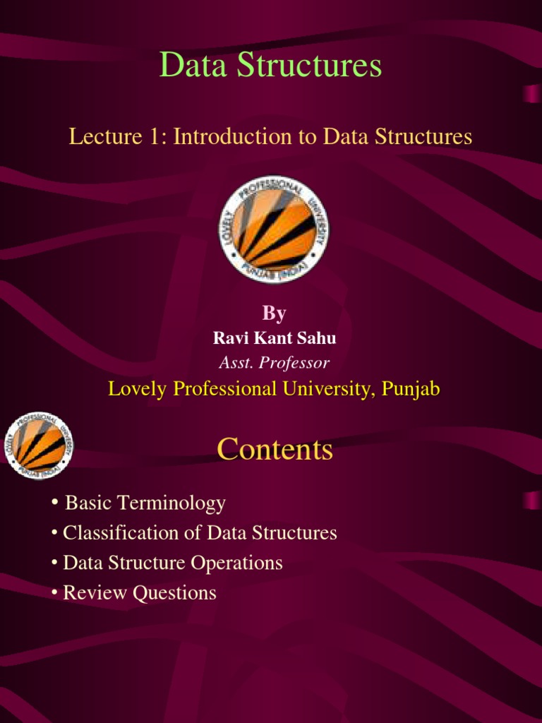 Dsa 205 Pdf Array Data Structure Time Complexity 