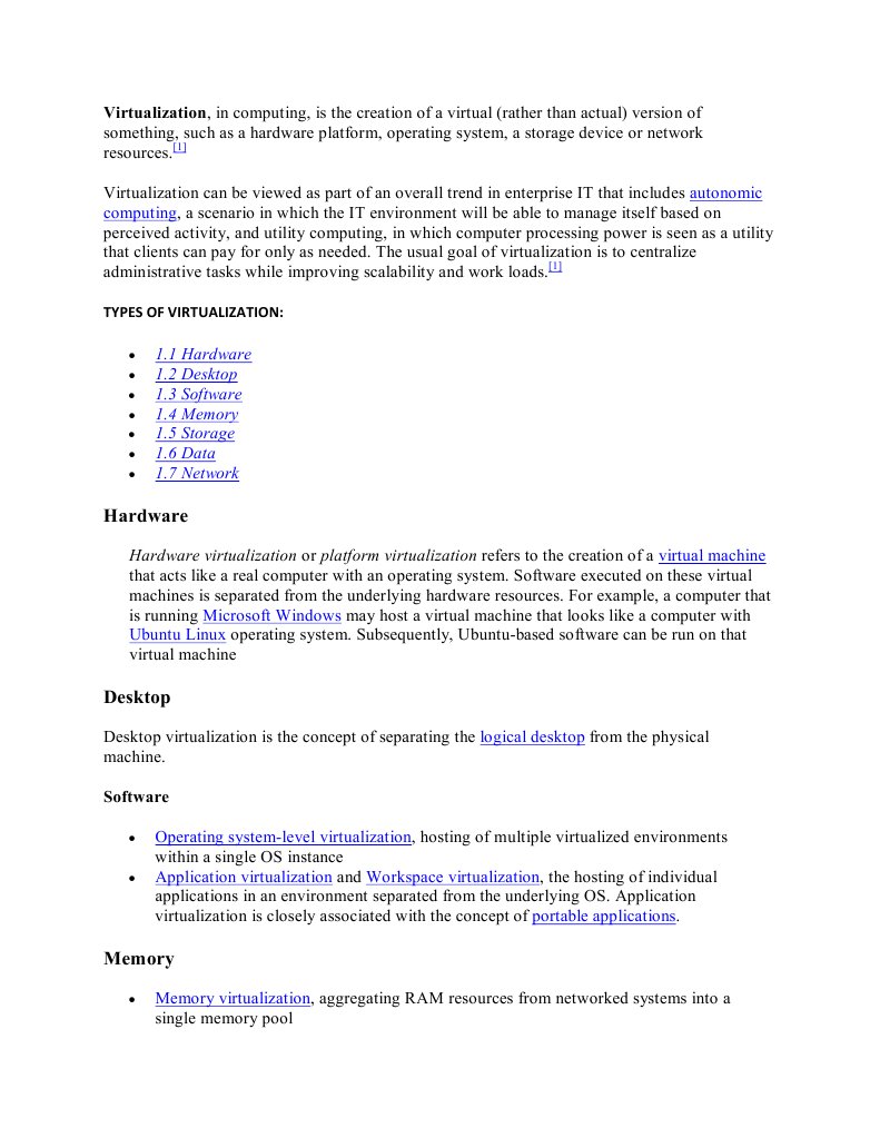 Virtualization | PDF