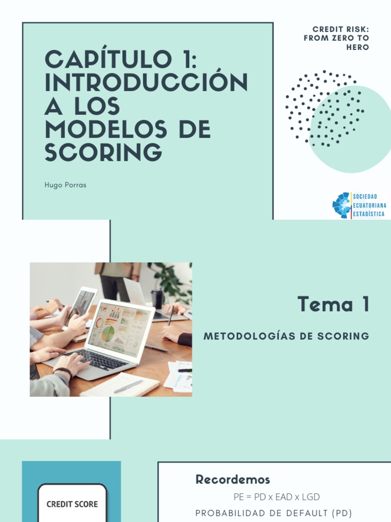 Capítulo 1: Introducción A Los Modelos de Scoring: Credit Risk: From ...