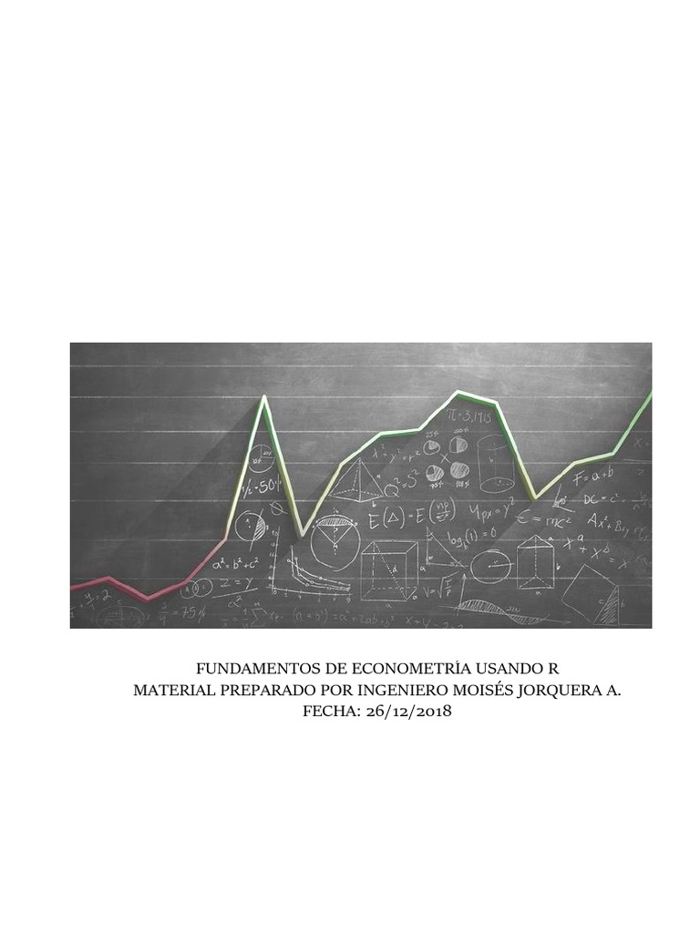 Fundamentos de Econometria Con R | PDF | Objeto (informática) | Multicolinealidad