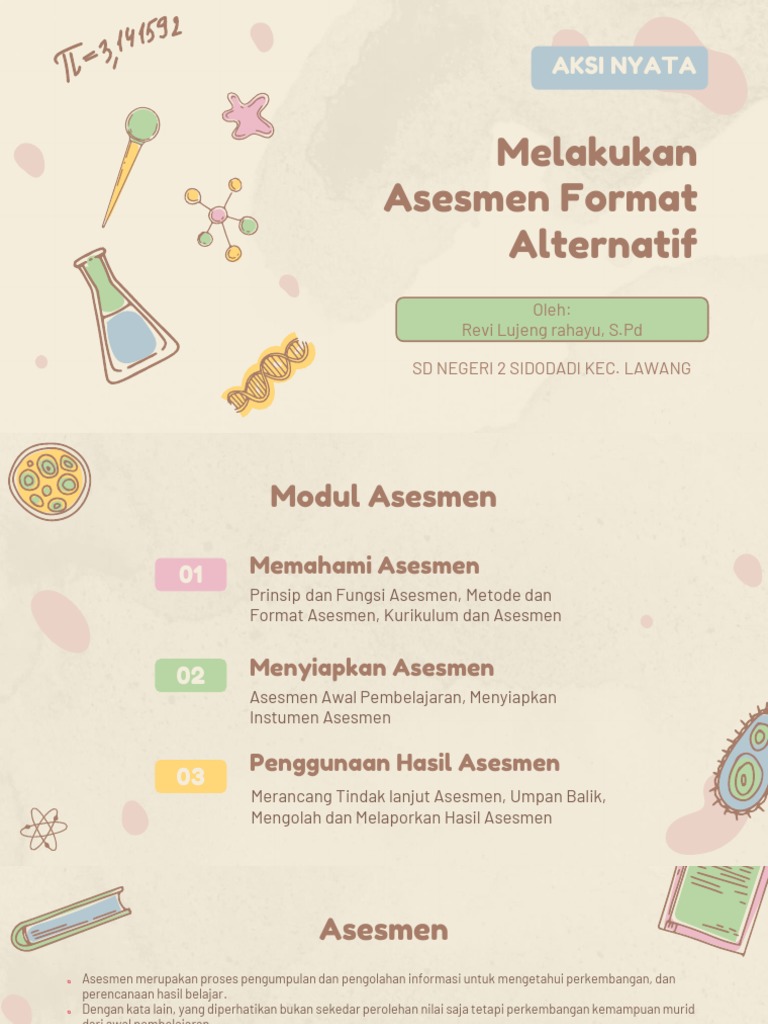 Melakukan Asesmen Format Alternatif | PDF