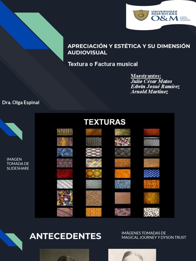 Texturas Musicales | PDF | Artes del Lenguaje y Comunicación | Arte