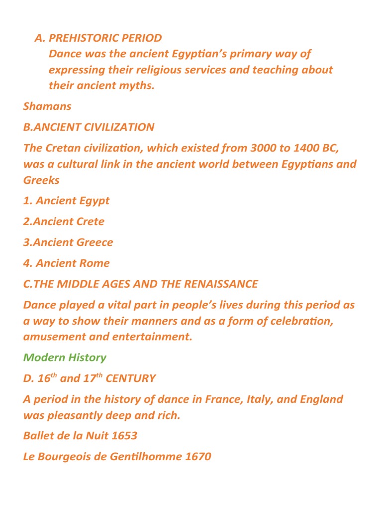 Dance - Prehistoric | PDF | Art