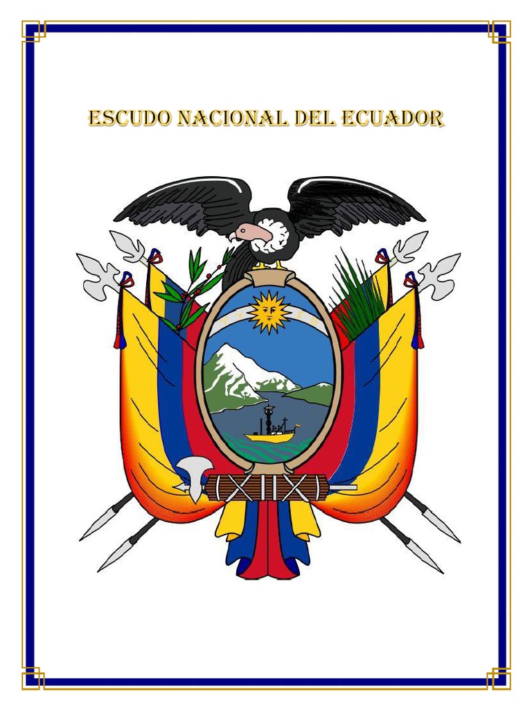 Escudo Nacional Del Ecuador | PDF