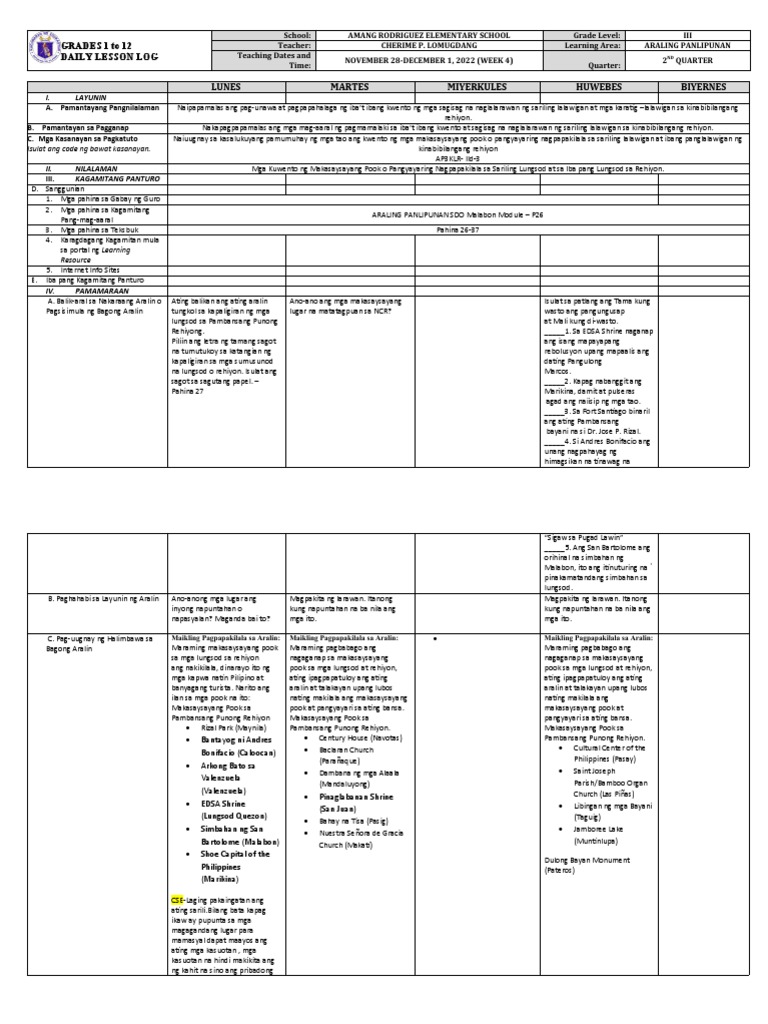 Q2 WLP Week4 Ap | PDF