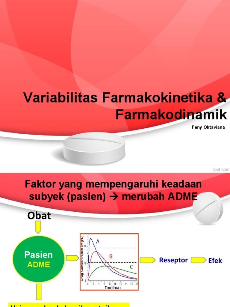 Variabilitas Farmakokinetik Dan Farmakodinamik B Feny | PDF