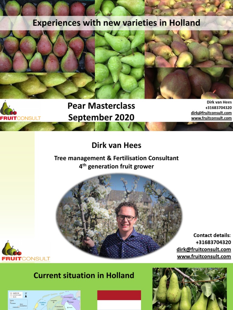 Pear Masterclass New Varieties | Download Free PDF | Pear | Botany