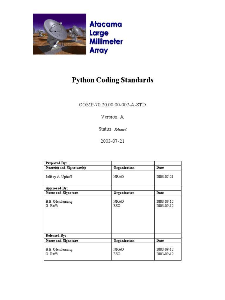 Comp 70.20.00.00 002 A STD | PDF | Python (Programming Language) | Systems Engineering
