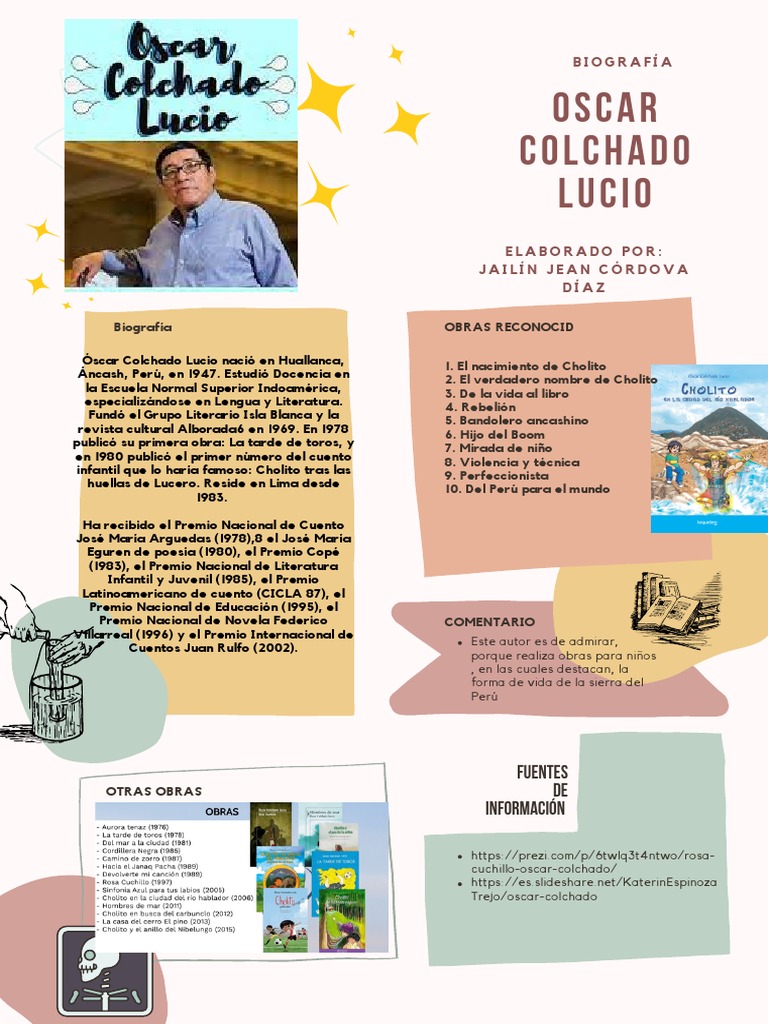 Documento Biografía OSCAR COLCHADO | PDF