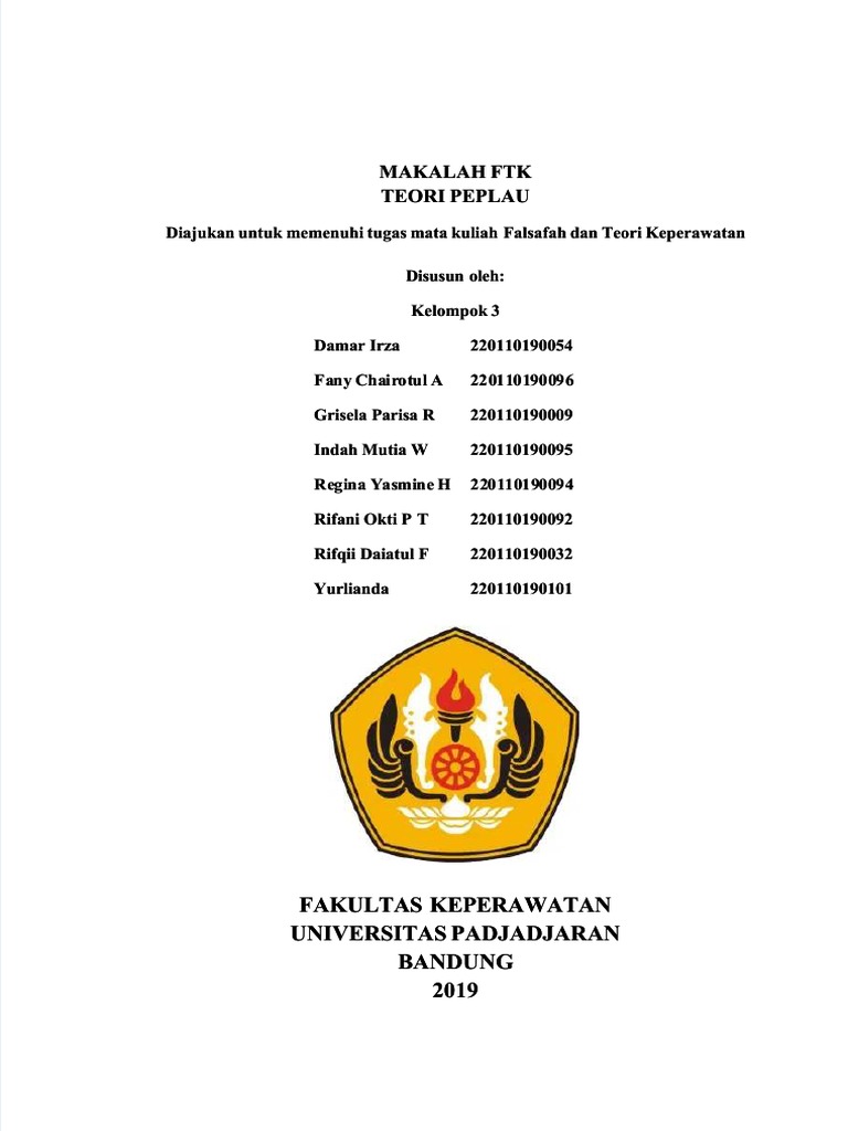 Makalah FTK Makalah FTK Teori Peplau Teori Peplau | PDF