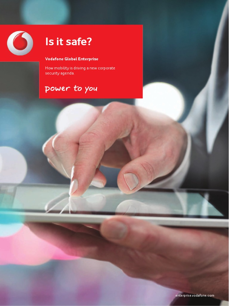 VodafoneGlobalEnterprise Whitepaper Mobile Security | PDF | Security | Computer Security