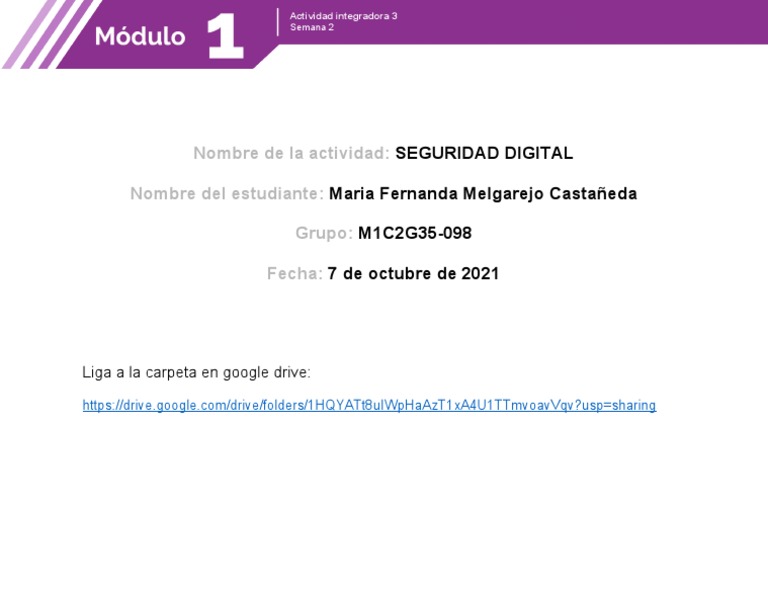 Seguridad Digital: Actividad 3 | PDF