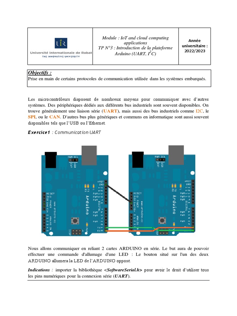 TP3 Iot | PDF | Arduino | Matériel informatique