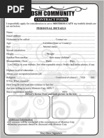 Mistress-Slave Contract Agreement | PDF | Human Sexuality | Sexuality