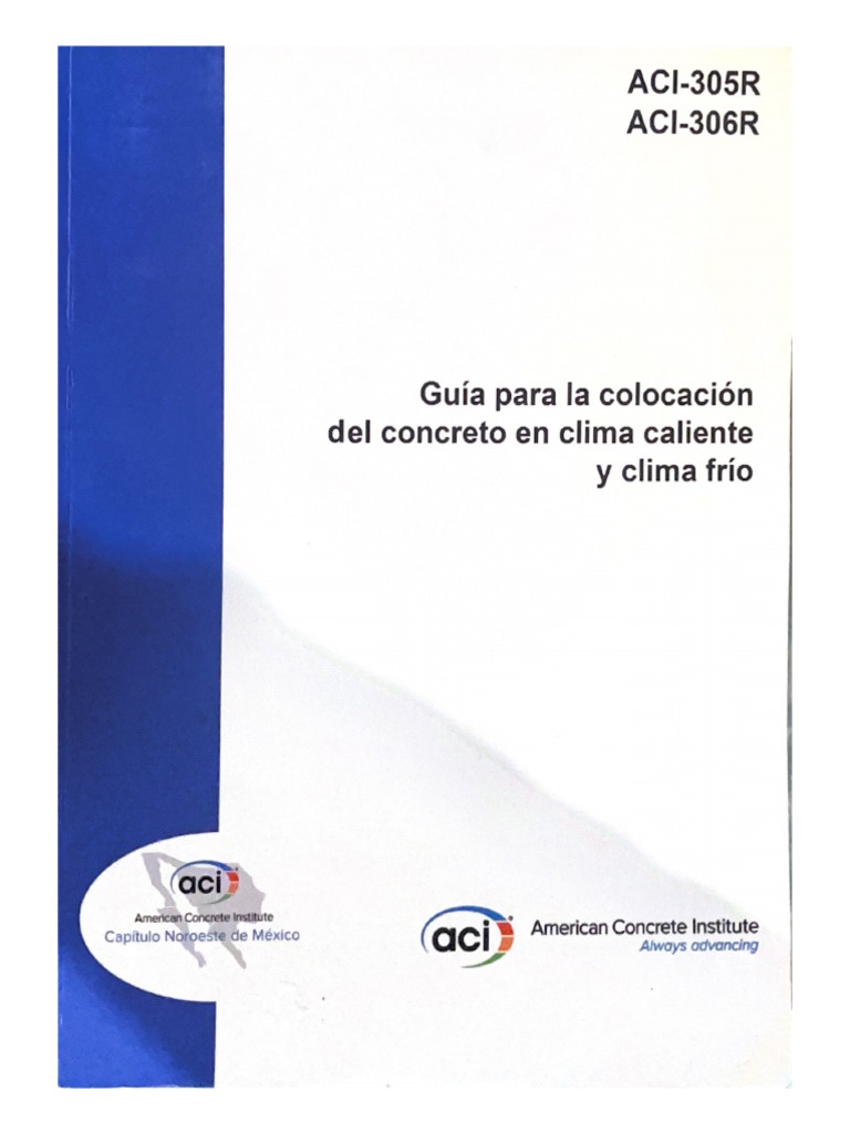 ACI 305R ACI 306R pt1 | PDF