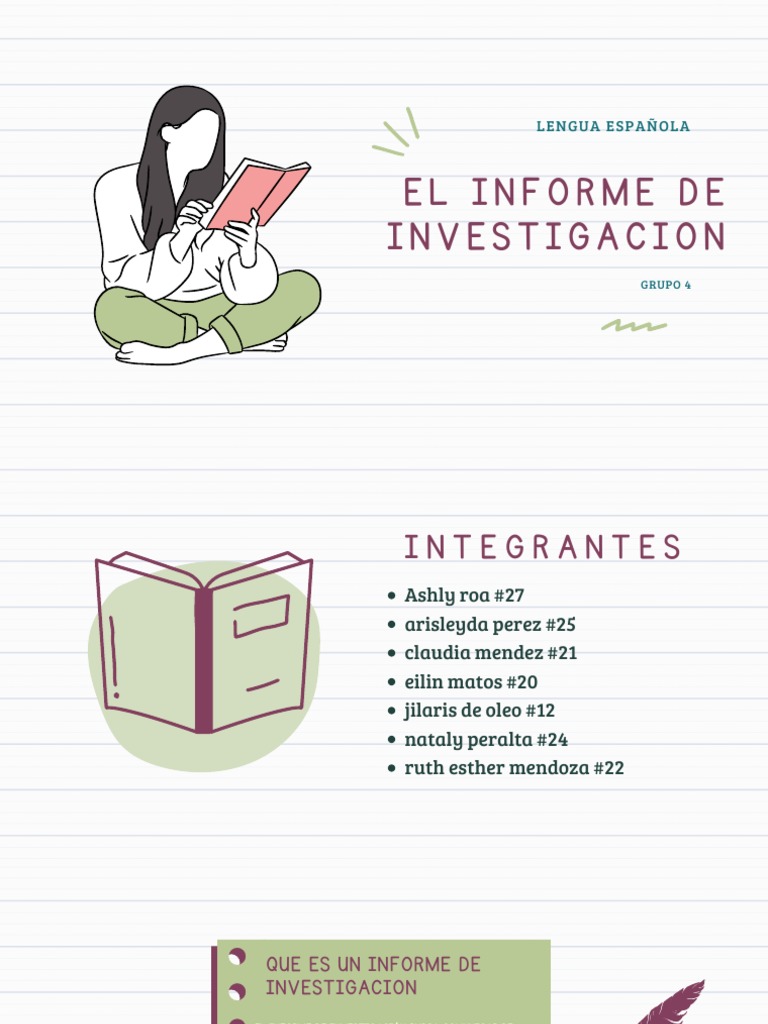El Informe de Investigacion | PDF | Sumario abstracto) | Science