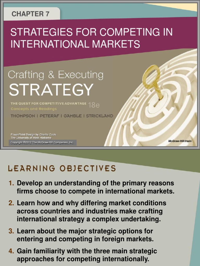 BSP Chapter 7 Slides | PDF | Exports | Competitive Advantage BSP Chapter 7 Slides | PDF | Exports | Competitive Advantage