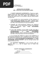 Affidavit of Non-Submission of Documents - Sample | PDF