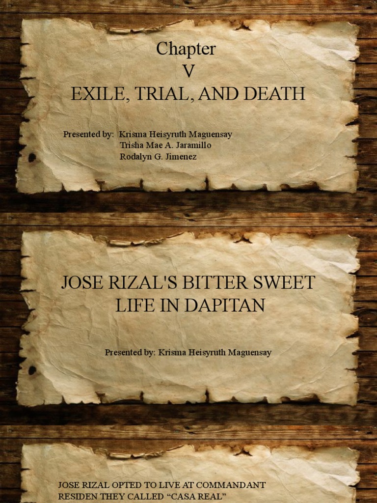 Chapter V EXILETRIAL AND DEATH | PDF | History