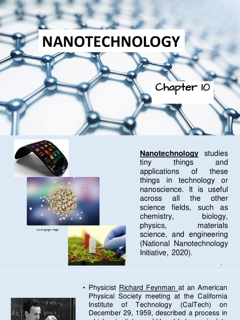 Chap 10 NANOTECHNOLOGY | PDF | Nanotechnology | Nanoparticle