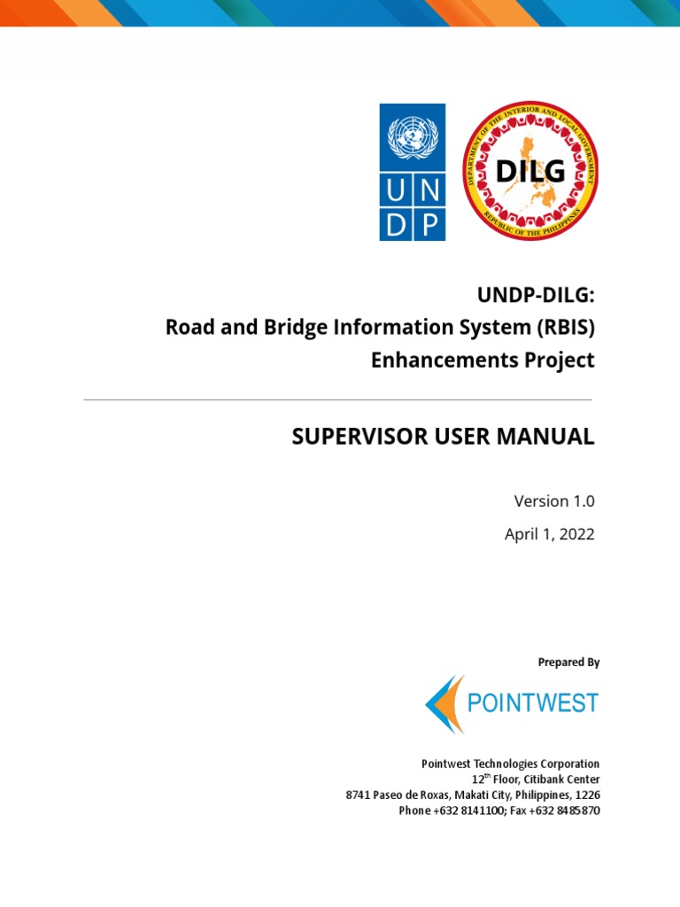 RBIS Supervisor User Manual | PDF | Computing | Software