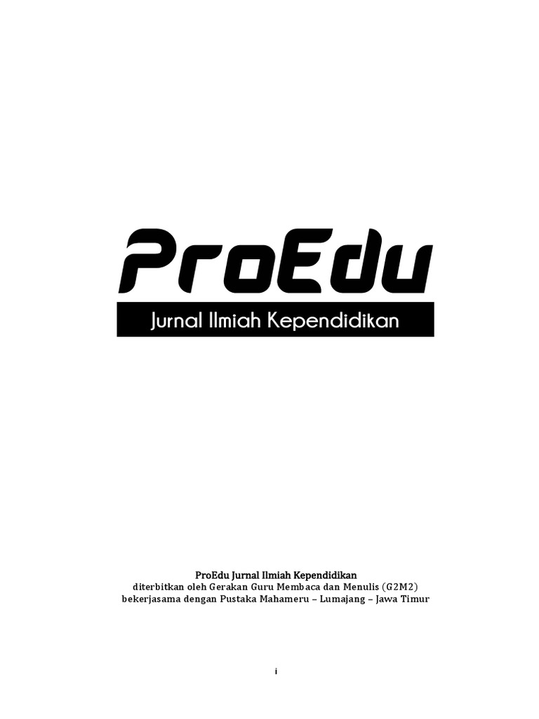 ProEdu Vol. 3 No. 1 Januari 2022 | PDF | Karier & Perkembangan | Kesehatan Holistik