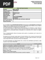 Esquema Comite Participativo de Salud Escolar | PDF