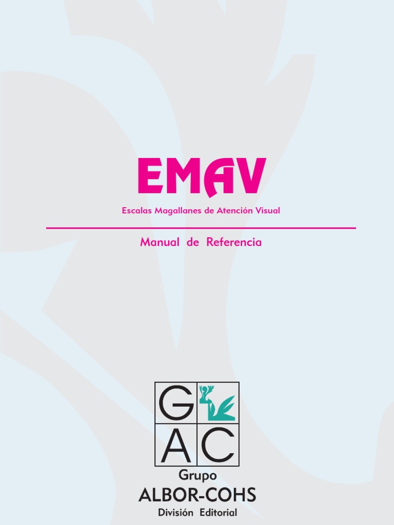 Manual Emav | PDF | Atención | Cerebro