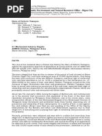 Certification of Alienable and Disposable Land (DENR) | PDF | Business