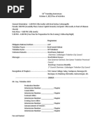 34th Church Founding Anniversary Script | PDF | Prayer | Jesus