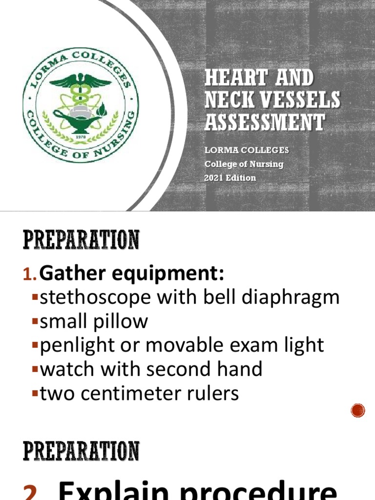 8-Heart-and-Neck-Vessels-Assessment | PDF | Pulse | Heart