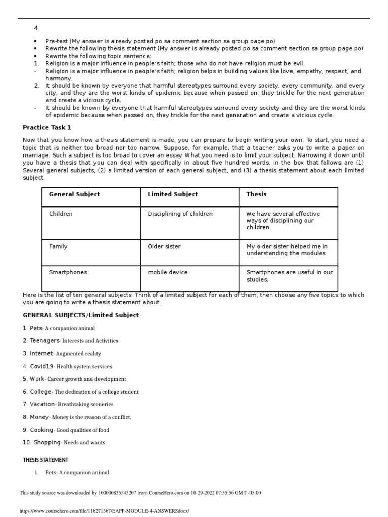 Eapp Module 4 Answers | PDF | Educational Technology | Comic Book