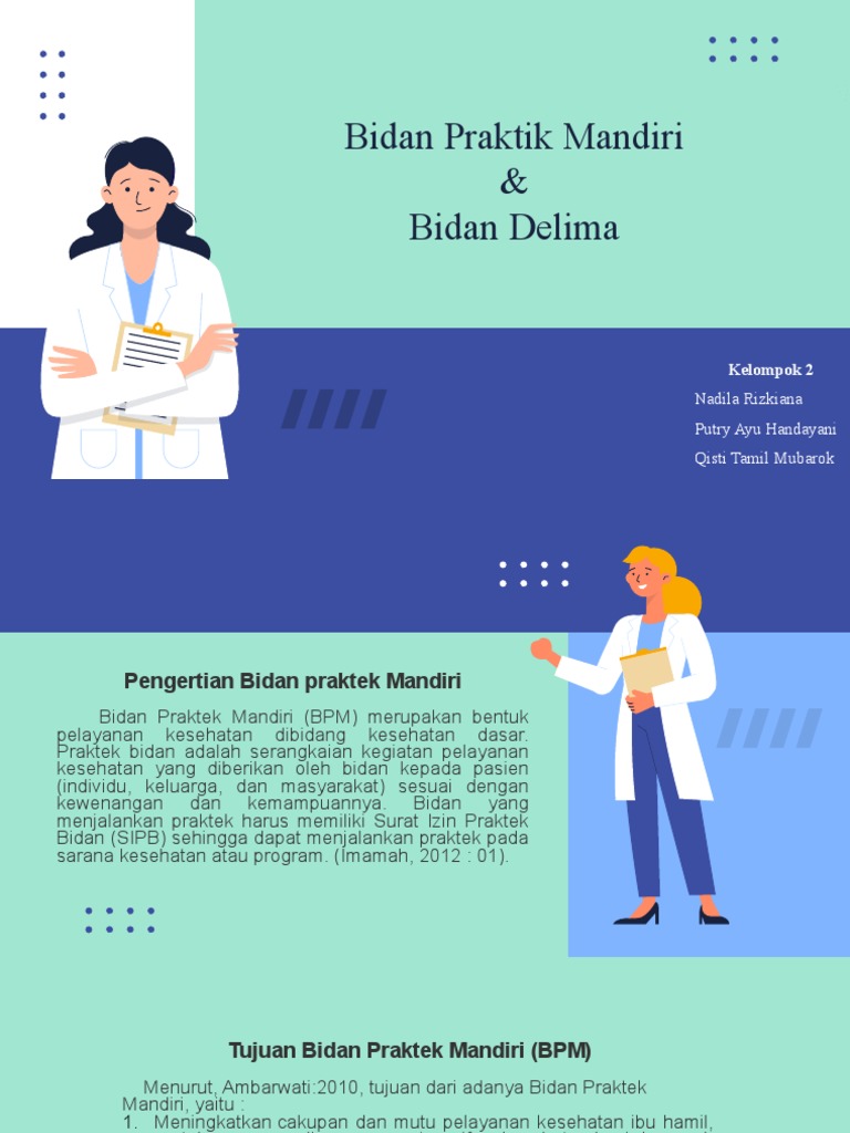 Kel.2 Bidan Praktik Mandiri&Bidan Delima | PDF