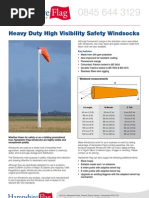 Industrial Windsock Specifications and Uses | PDF | Materials