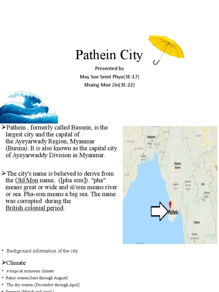 Pathein City Guide: Beaches, Pagodas and History | PDF
