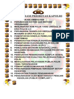 KUNCI E-ROHANI Polri 2025 | PDF