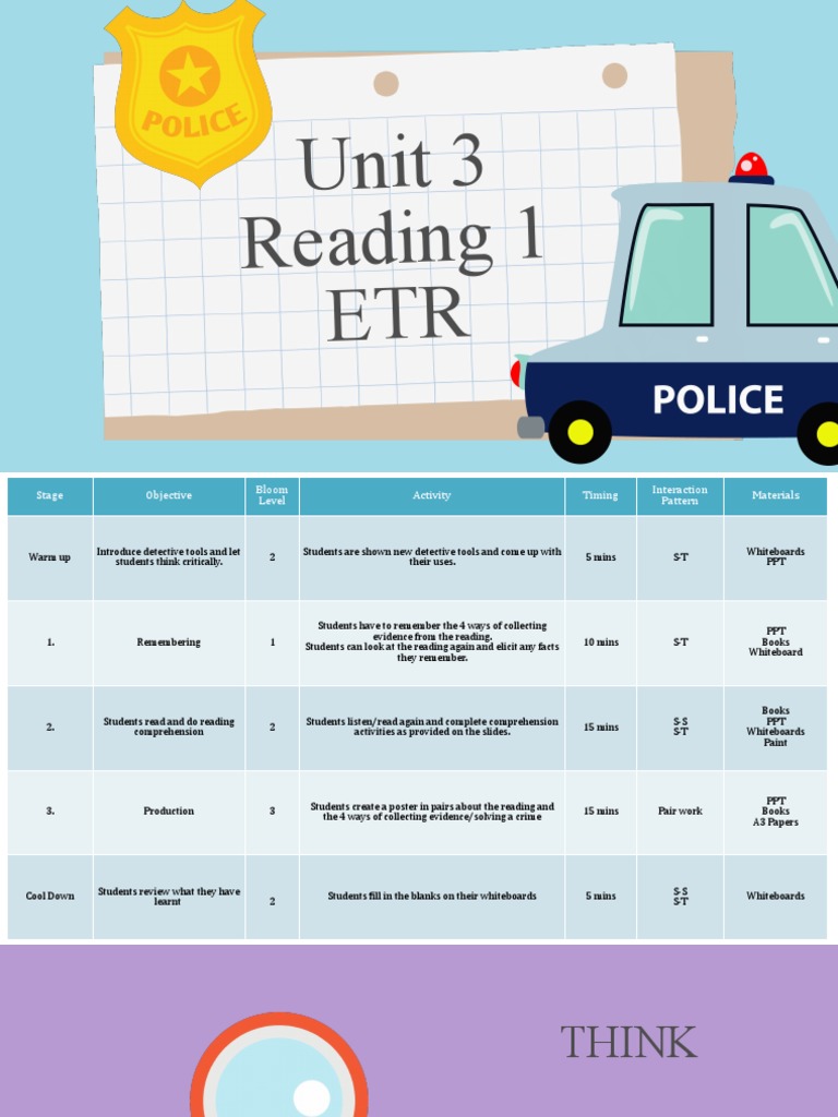 Unit 3 - Reading 1 (ETR) | Download Free PDF | Cognition