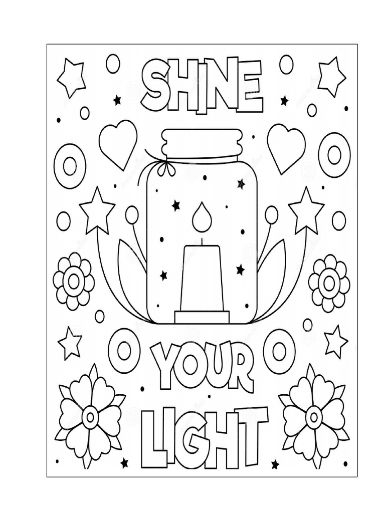 Colouring This Little Light of Mine | PDF