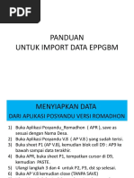 Panduan EPPGBM Update 2020 Jabar | PDF