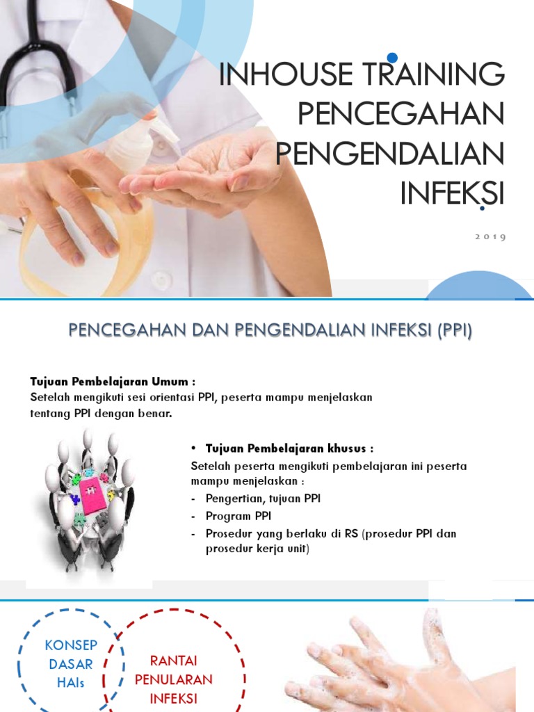 Inhouse Training Pencegahan Dan Pengendalian Infeksi | PDF