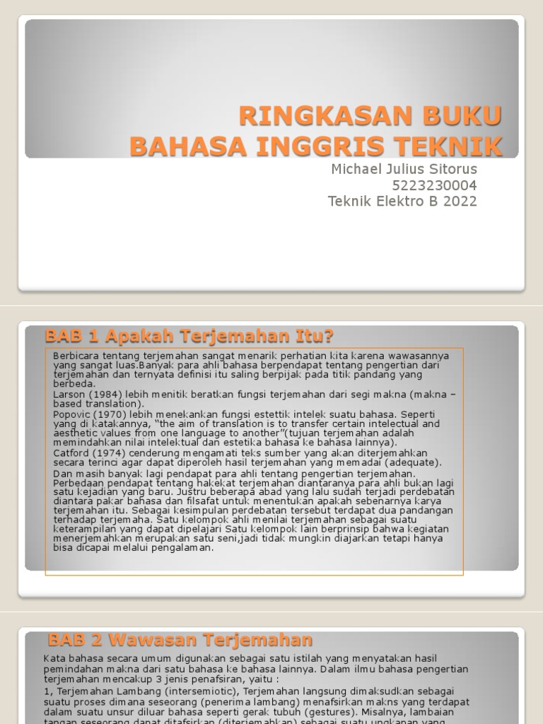 Bahasa Inggris Teknik | PDF Bahasa Inggris Teknik | PDF