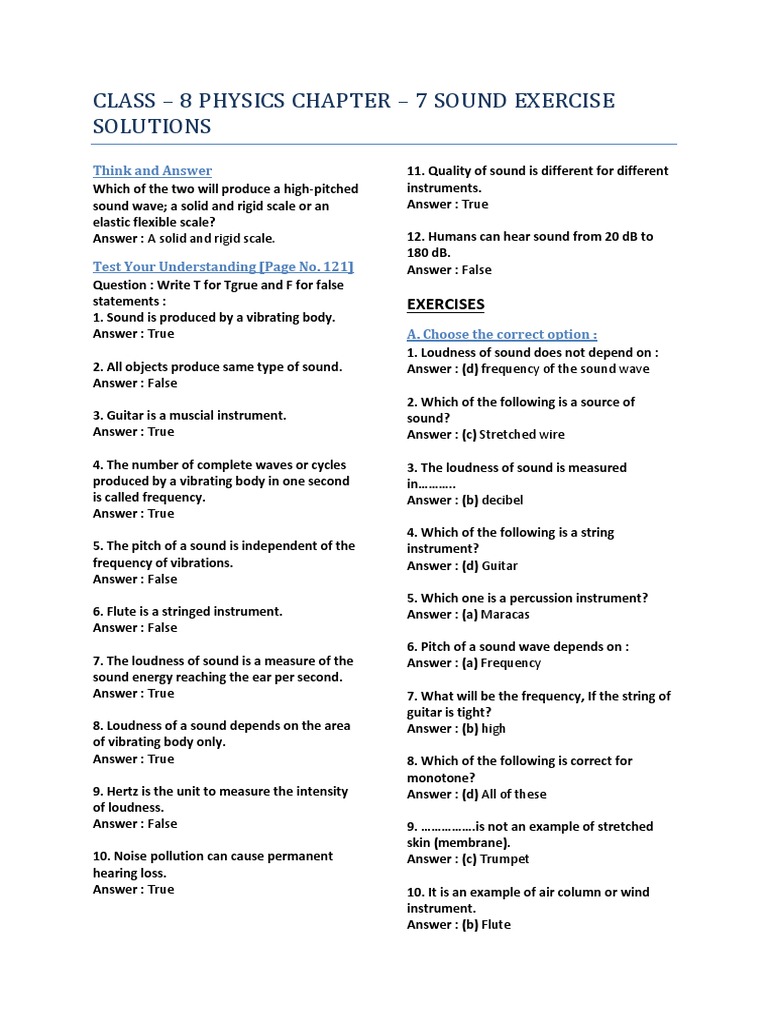 Sound Solution | PDF | Sound | Pitch (Music)