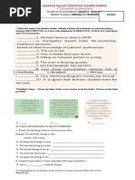 DETAILED LESSON PLAN Grade 6 | PDF | Lesson Plan | Communication