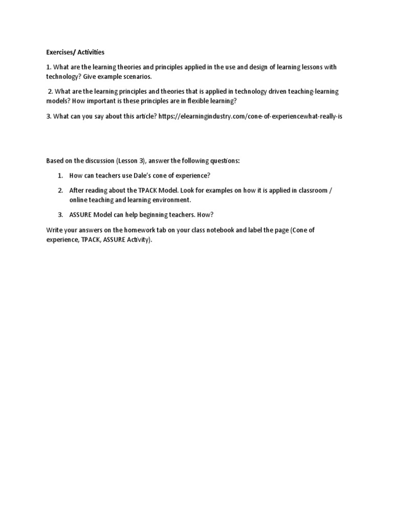 Learning Theories in Tech Education | PDF | Career & Growth