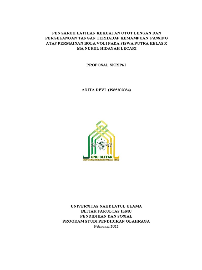 Proposal Sempro | PDF | Seni | Sains & Matematika